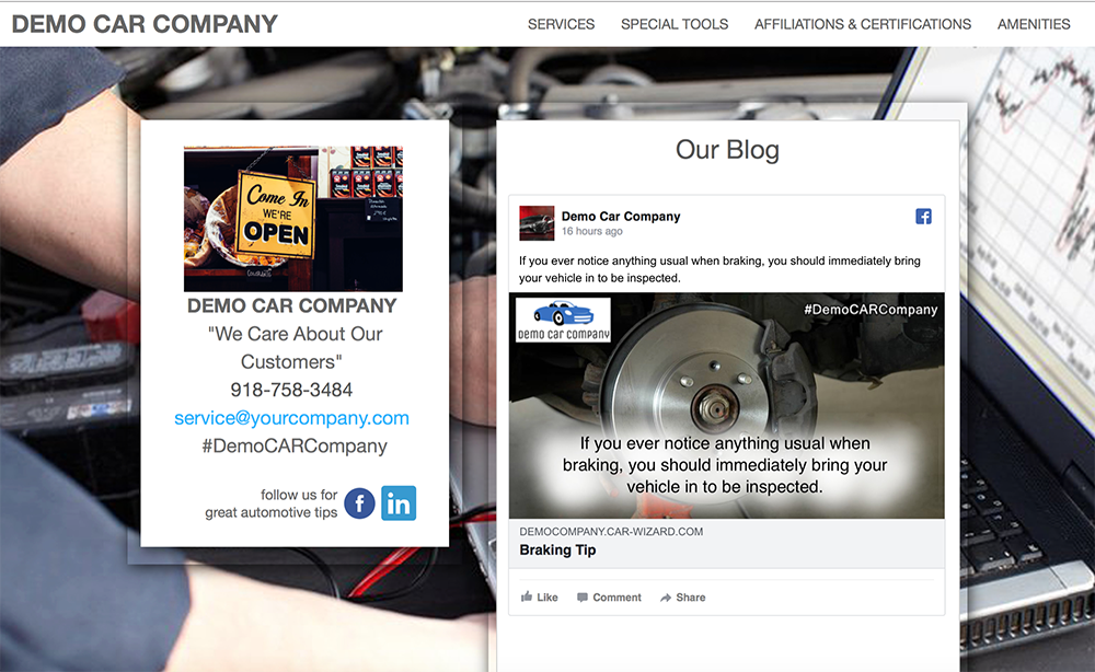 for Automotive Care Providers